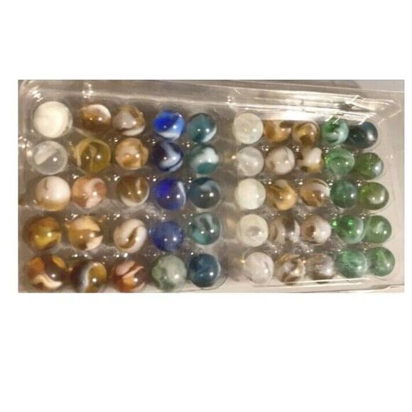 Art | Lot Of 4 Antique Marbles Rare Colors Patterns 1930s 1940s | Poshmark